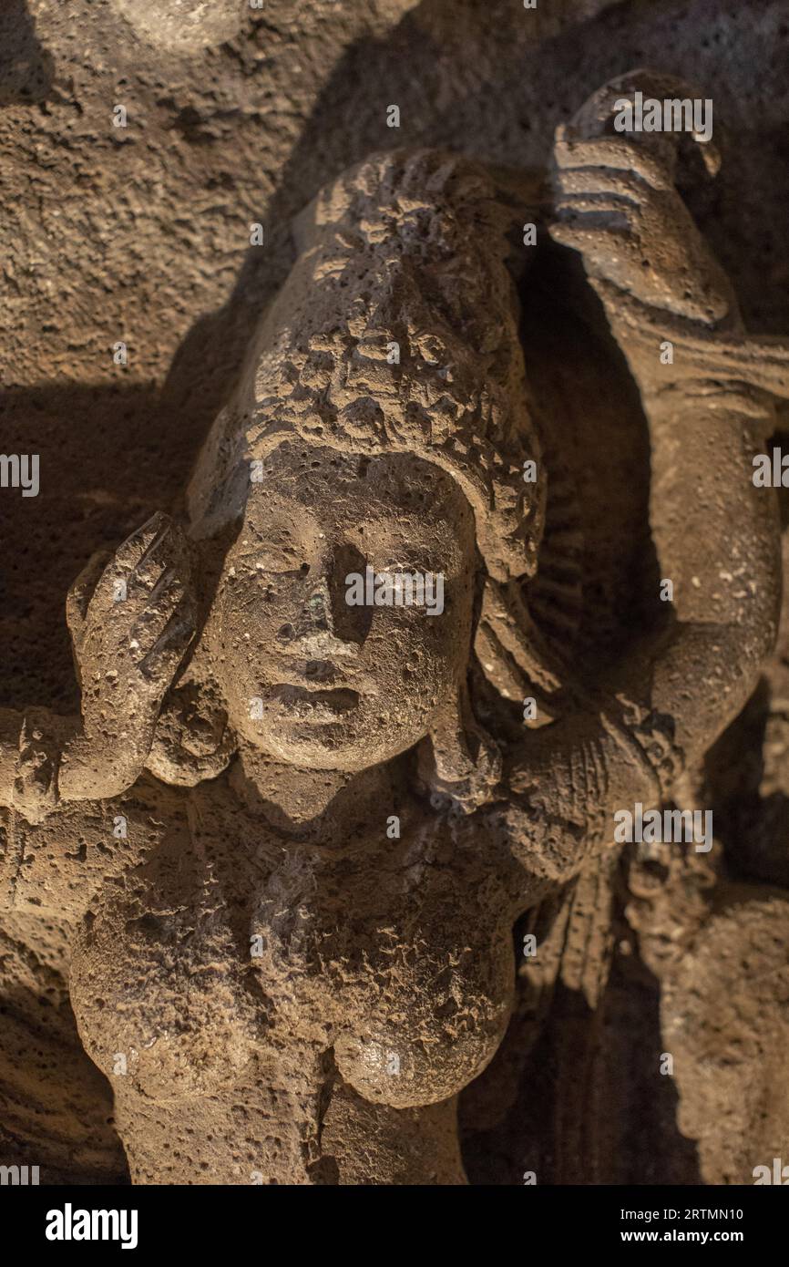 Ajanta caves, a UNESCO World Heritage Site in Maharashtra, India ...
