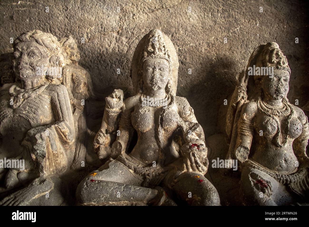 Ellora caves, a UNESCO World Heritage Site in Maharashtra, India ...