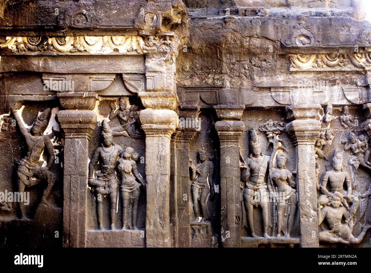Ellora caves, a UNESCO World Heritage Site in Maharashtra, India ...