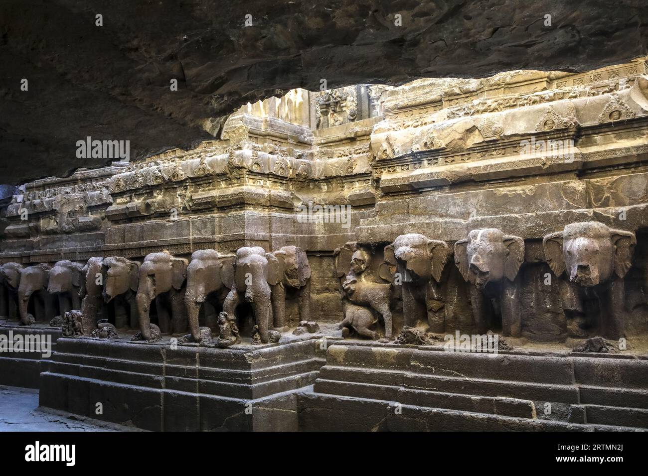 Ellora caves, a UNESCO World Heritage Site in Maharashtra, India ...