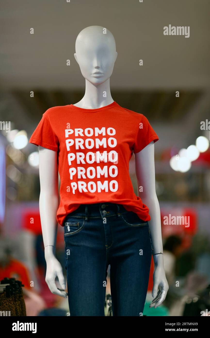Mall promotion hi-res stock photography and images - Alamy