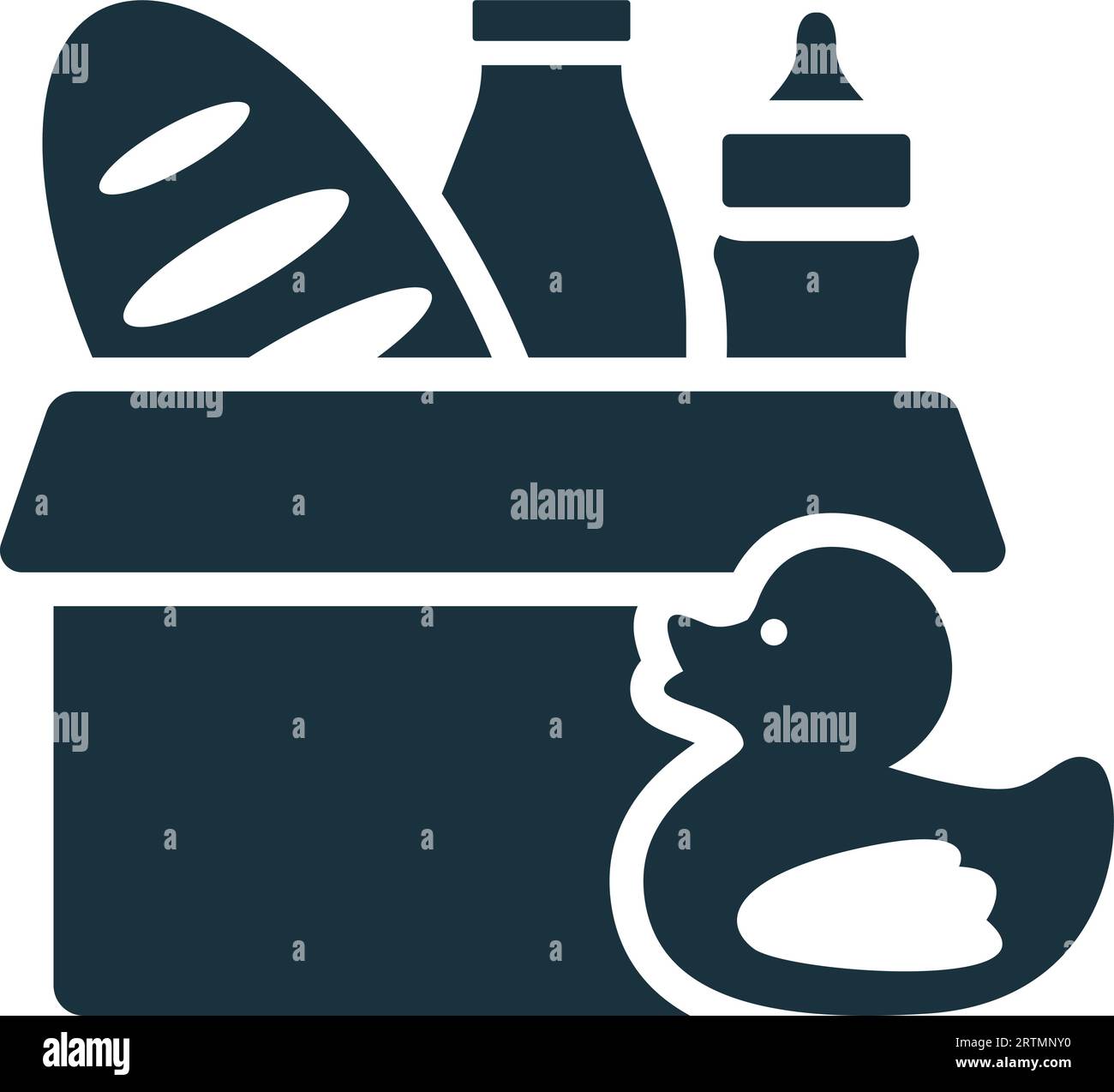 Humanitarian aid distribution center Stock Vector Images - Alamy