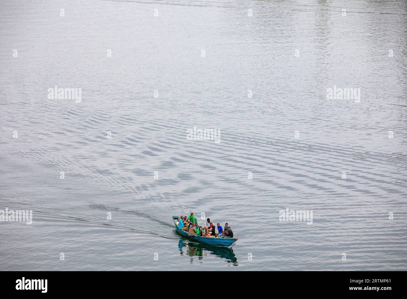 Rwanda lake kivu boat hi-res stock photography and images - Alamy