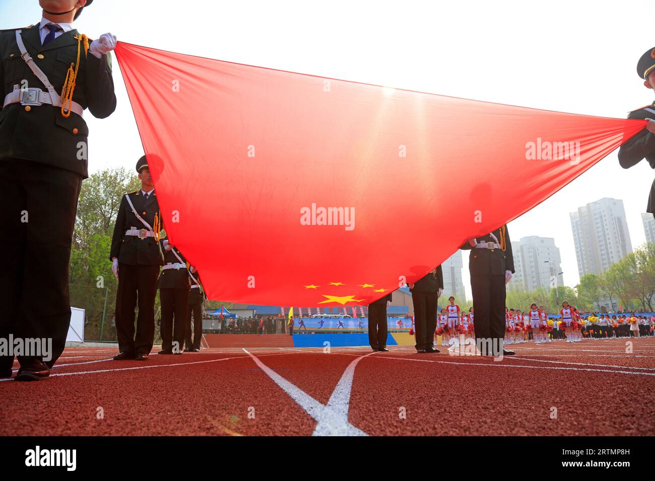 China flag school hi-res stock photography and images - Alamy