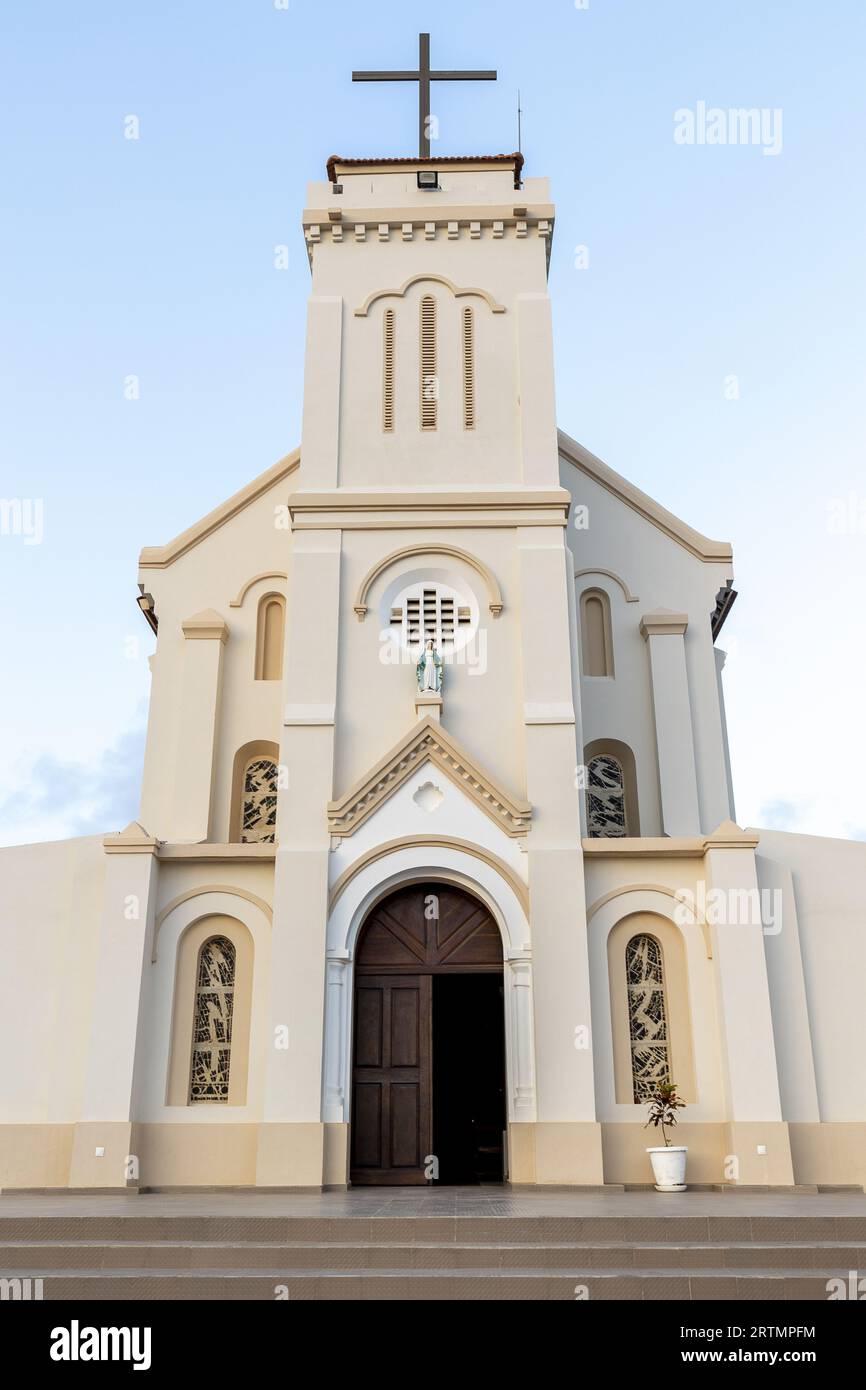 Notre Dame de la Delivrance catholic basilica, Popenguine, Senegal ...