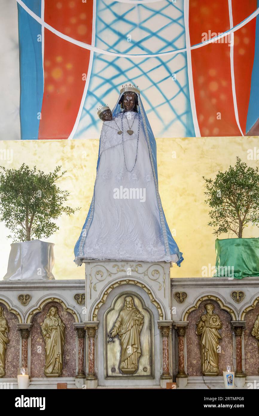 Notre Dame de la Delivrance catholic basilica, Popenguine, Senegal ...