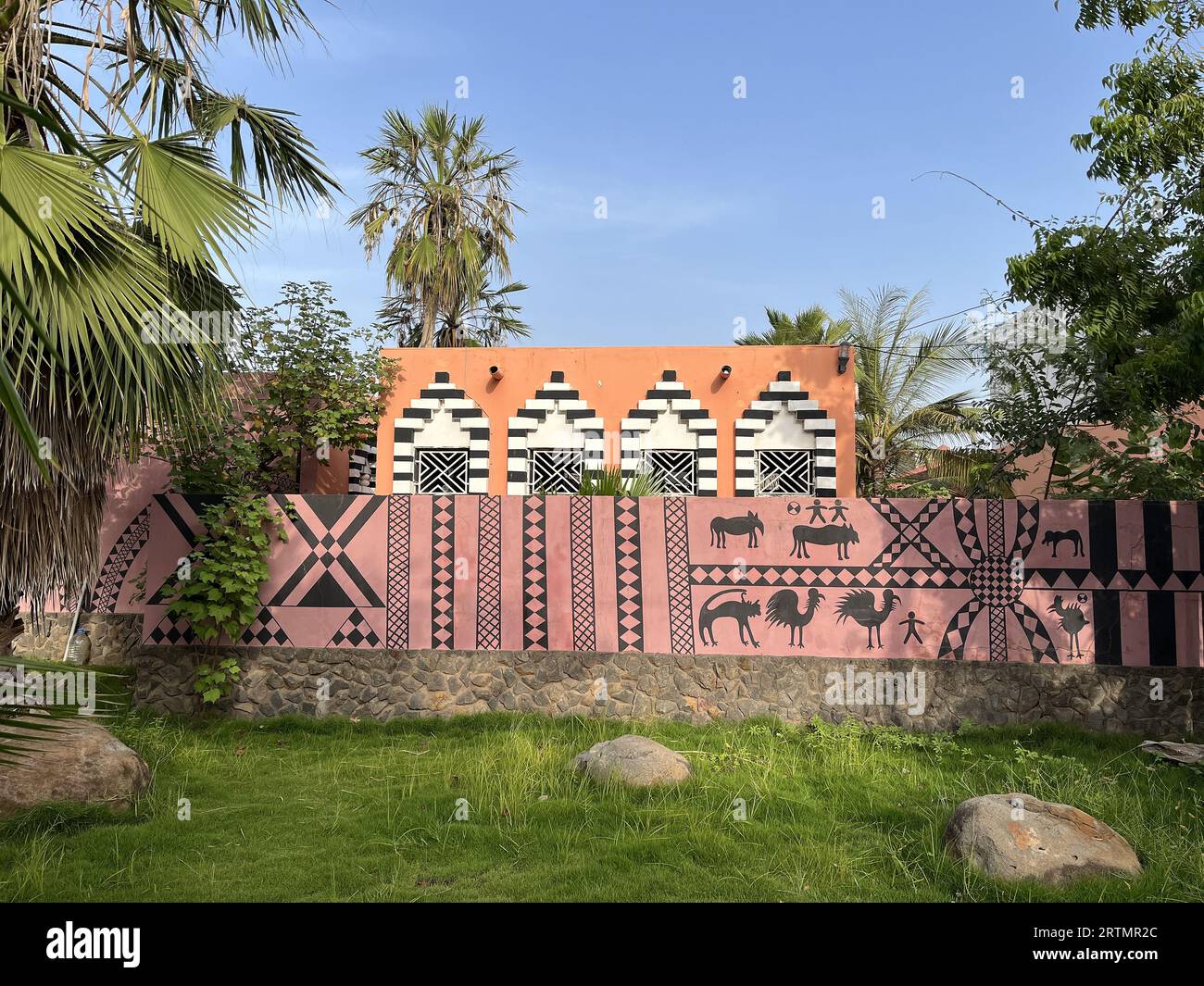 French cultural center in Kaolack, Senegal Stock Photo - Alamy