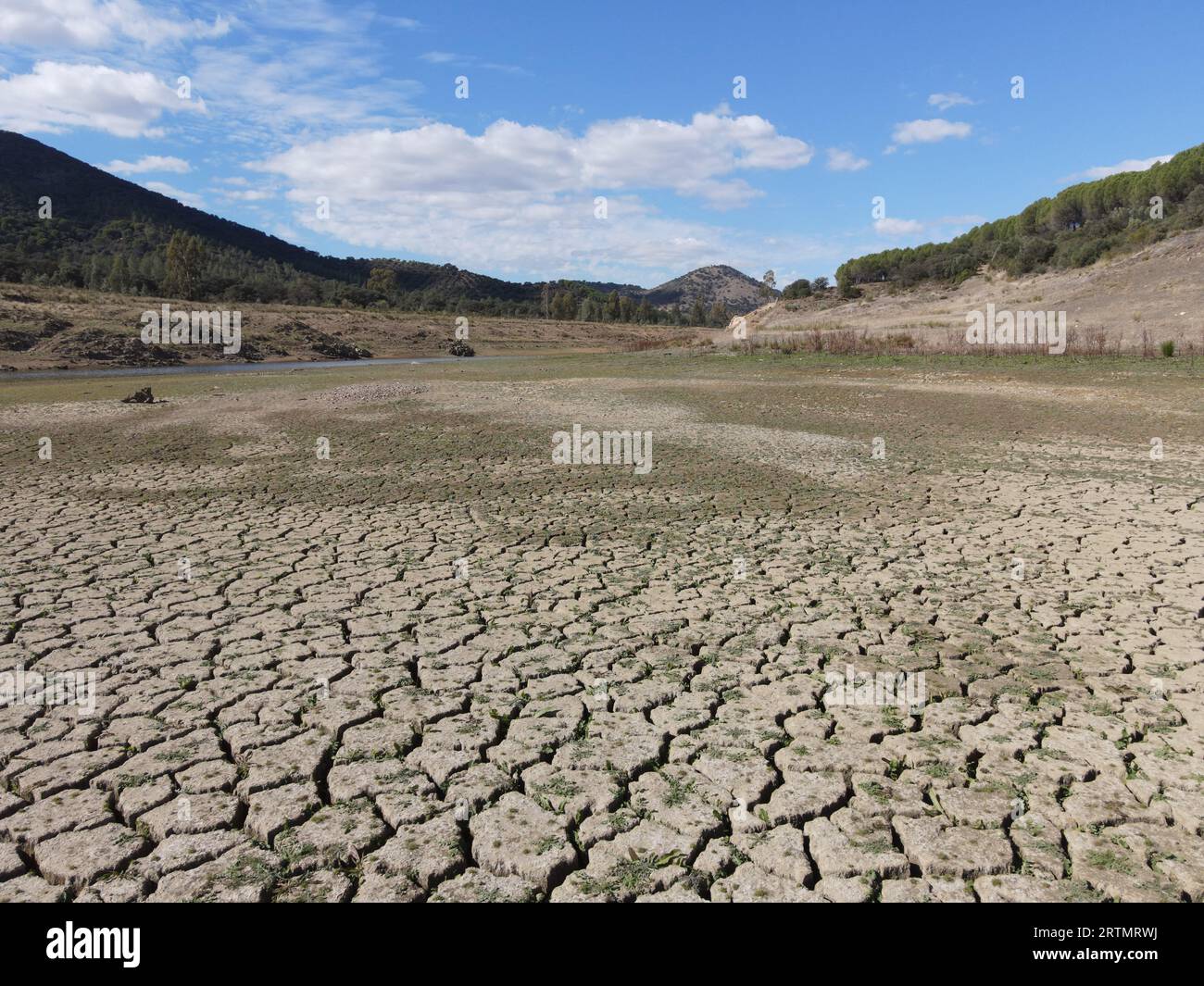 A dried-up river in the south of Spain's mainland Stock Photo - Alamy