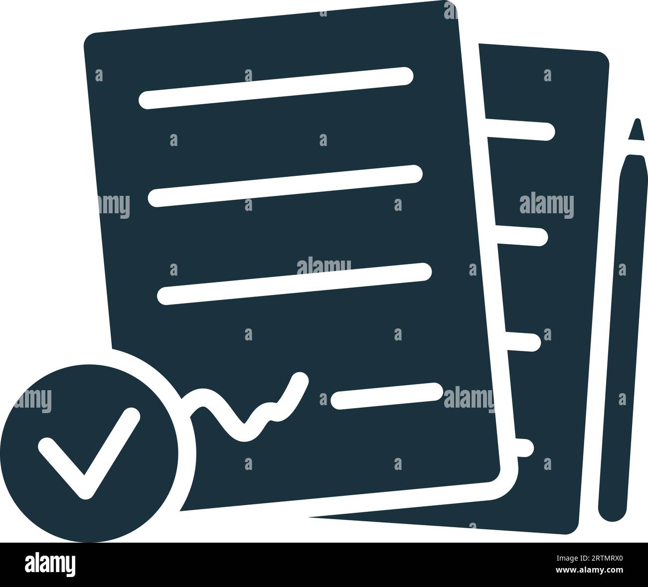 Proposal icon. Monochrome simple sign from freelance collection ...