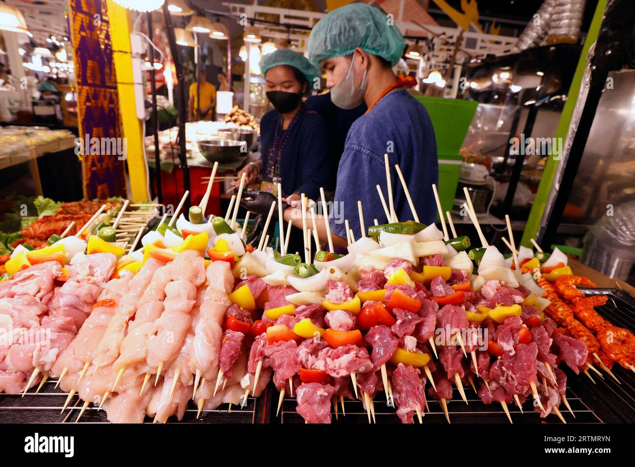 Iconsiam shopping mall. Street food. Bangkok. Thailand Stock Photo - Alamy