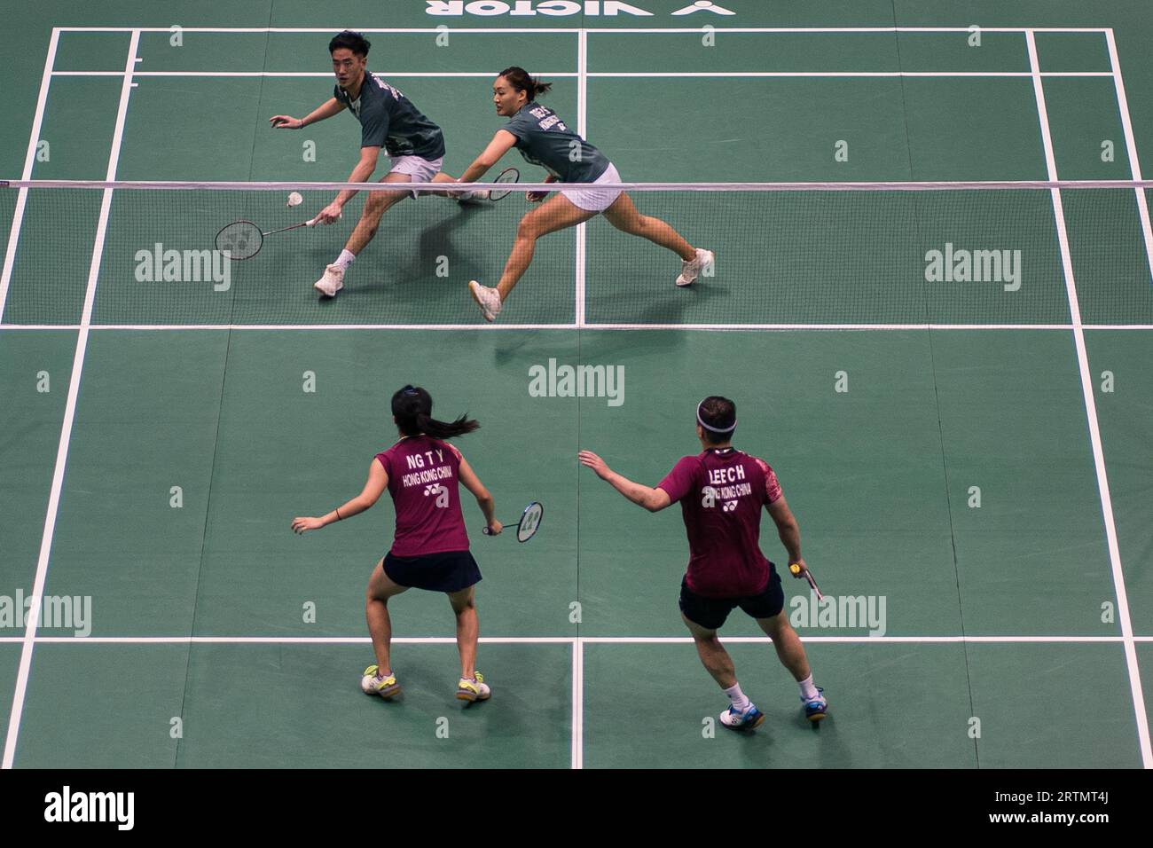 Hong Kong, China. 13th Sep, 2023. Tang Chun Man, Tse Ying Suet of Hong ...