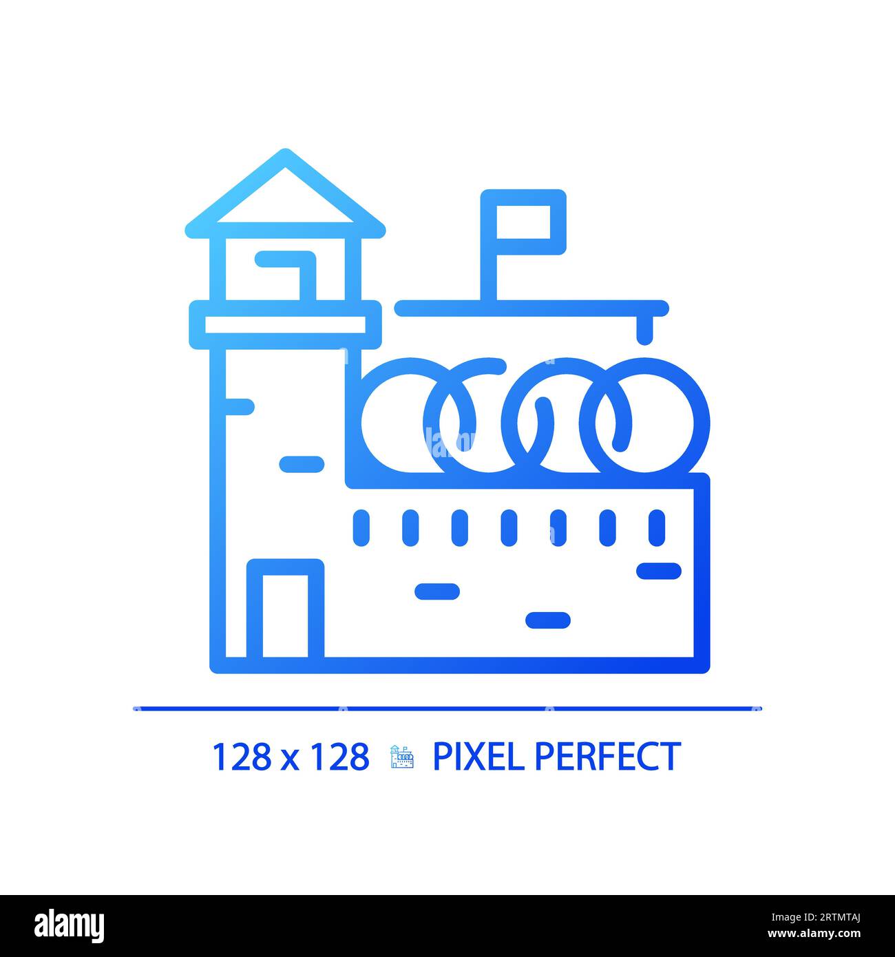 Crime prison jail exterior Cut Out Stock Images & Pictures - Alamy