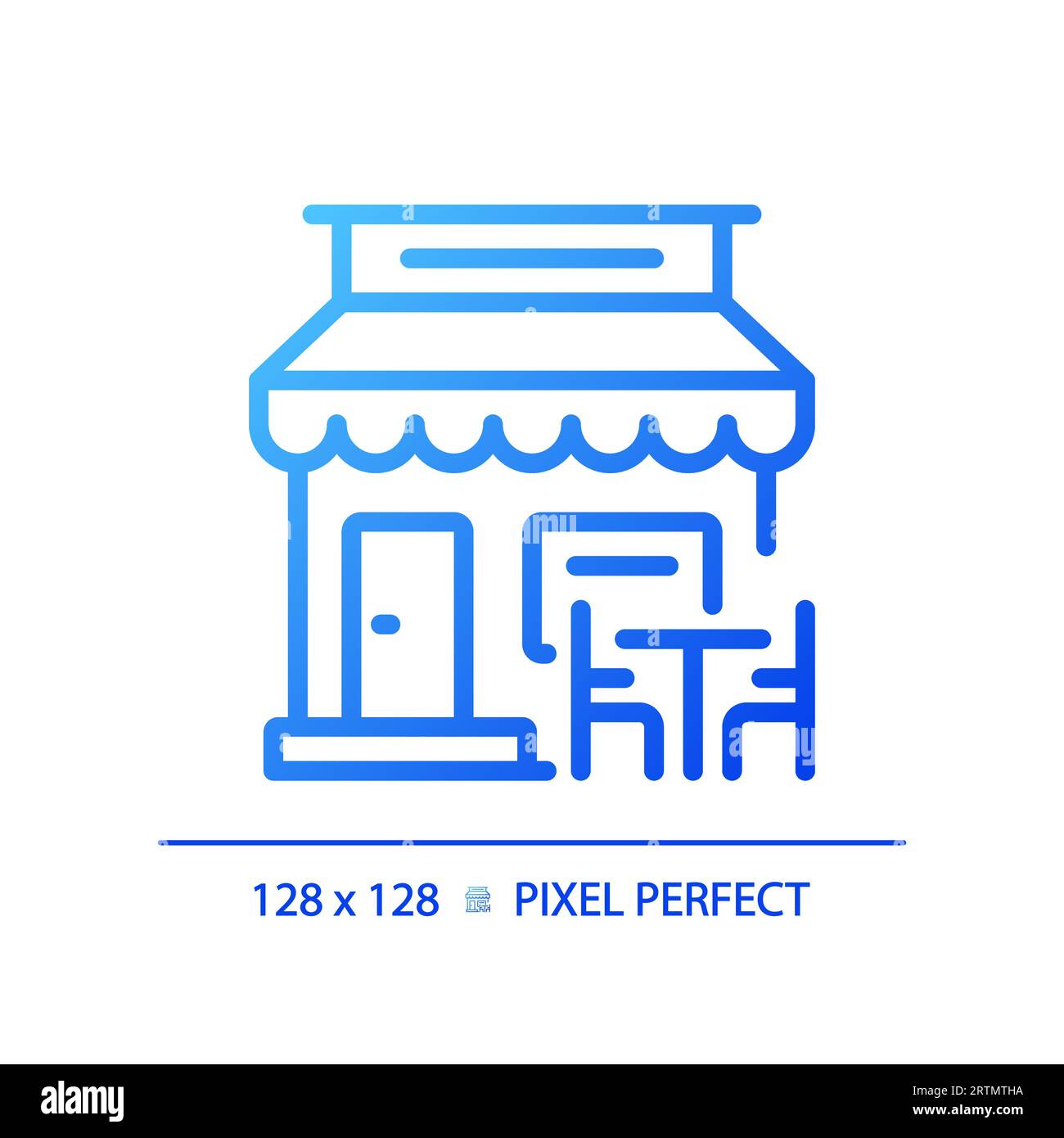 2d cafe Cut Out Stock Images & Pictures - Alamy