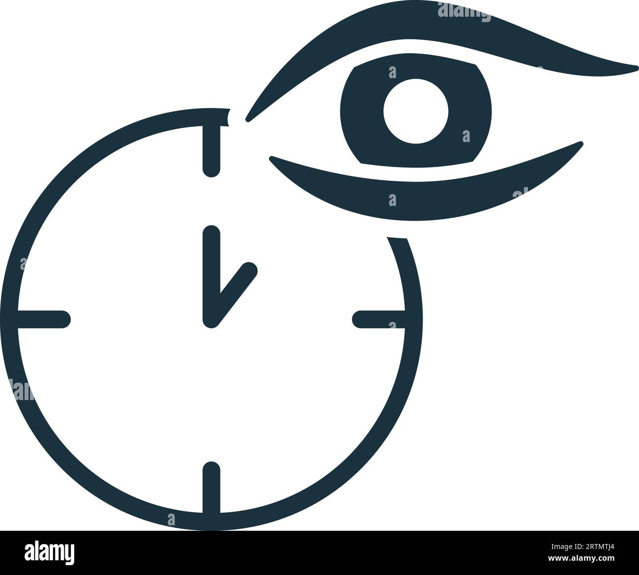 Time tracking icon. Monochrome simple sign from freelance collection ... Time tracking icon. Monochrome simple sign from freelance collection ...