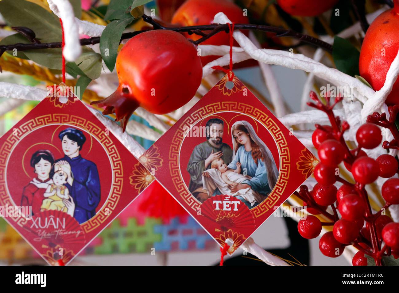 The holy Family image. Mary, Joseph and infant Jesus. Religious symbol ...