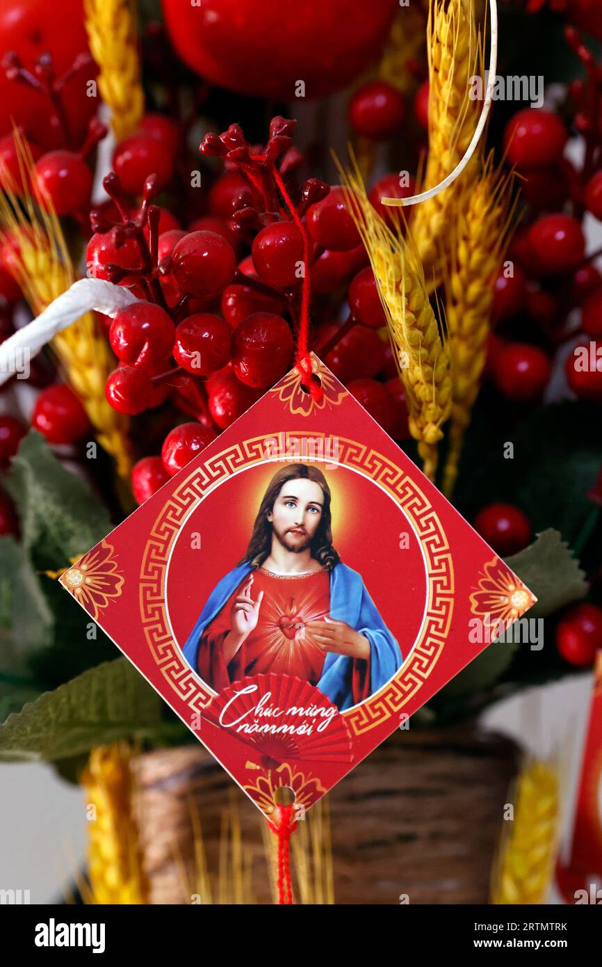 Jesus Christ. His wounded hand points to the symbolic sacred heart ...