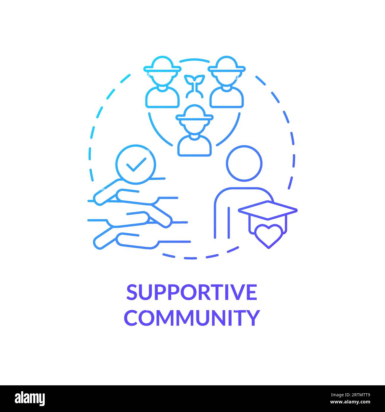 Supportive community motivation hi-res stock photography and images - Alamy