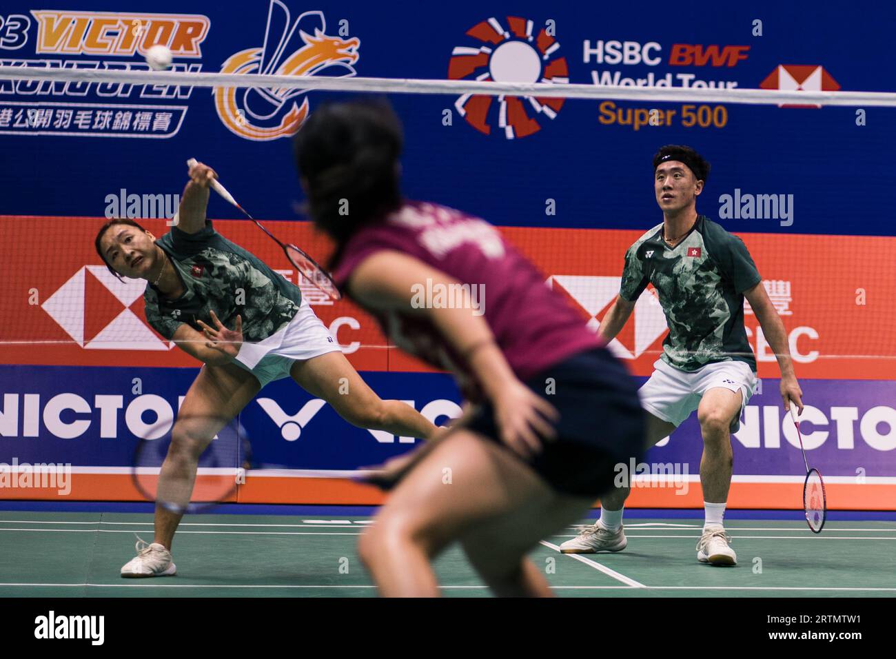 Hong Kong, China. 13th Sep, 2023. Tang Chun Man, Tse Ying Suet of Hong ...