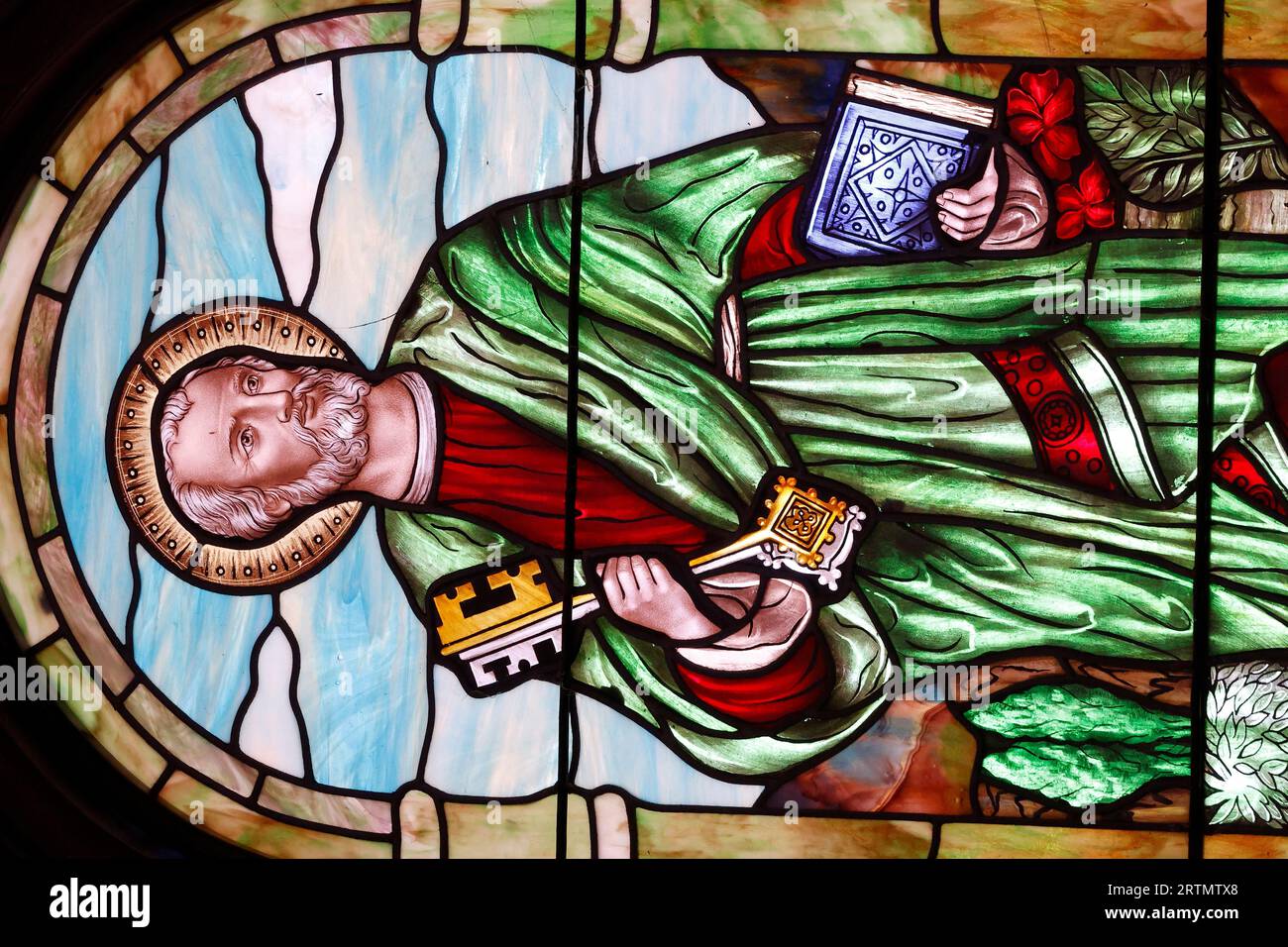 Saint peter holding keys to heaven hi-res stock photography and images ...