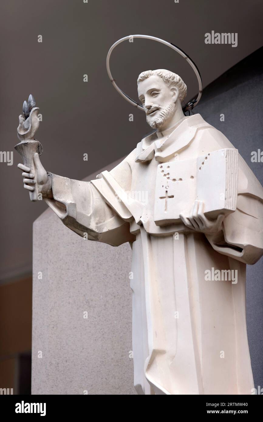 Catholic church. Dominican community. Saint Dominic de Gusman founder ...