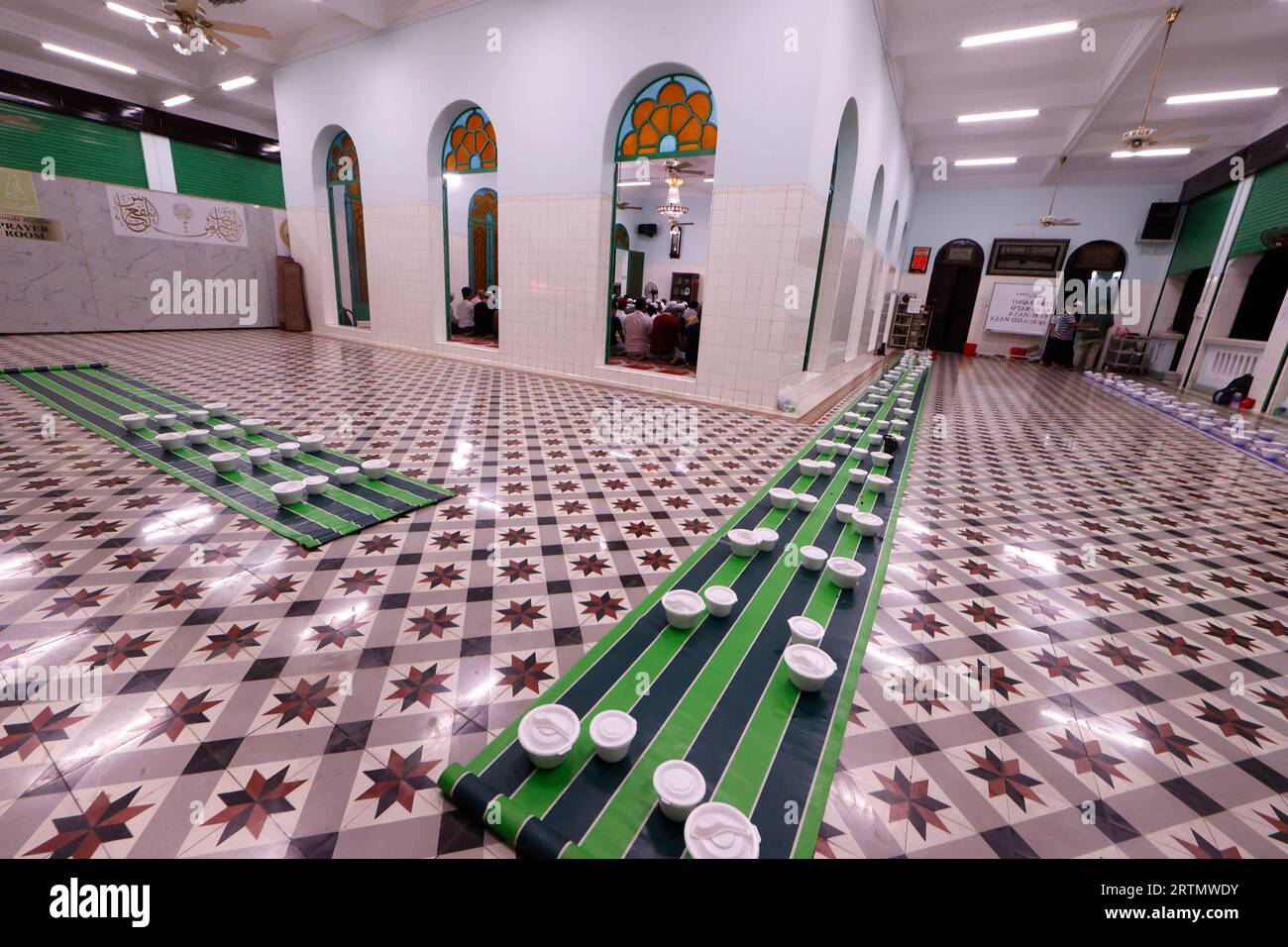 Iftar (Ramadan dinner breaking the day-long fast) at Saigon mosque ...