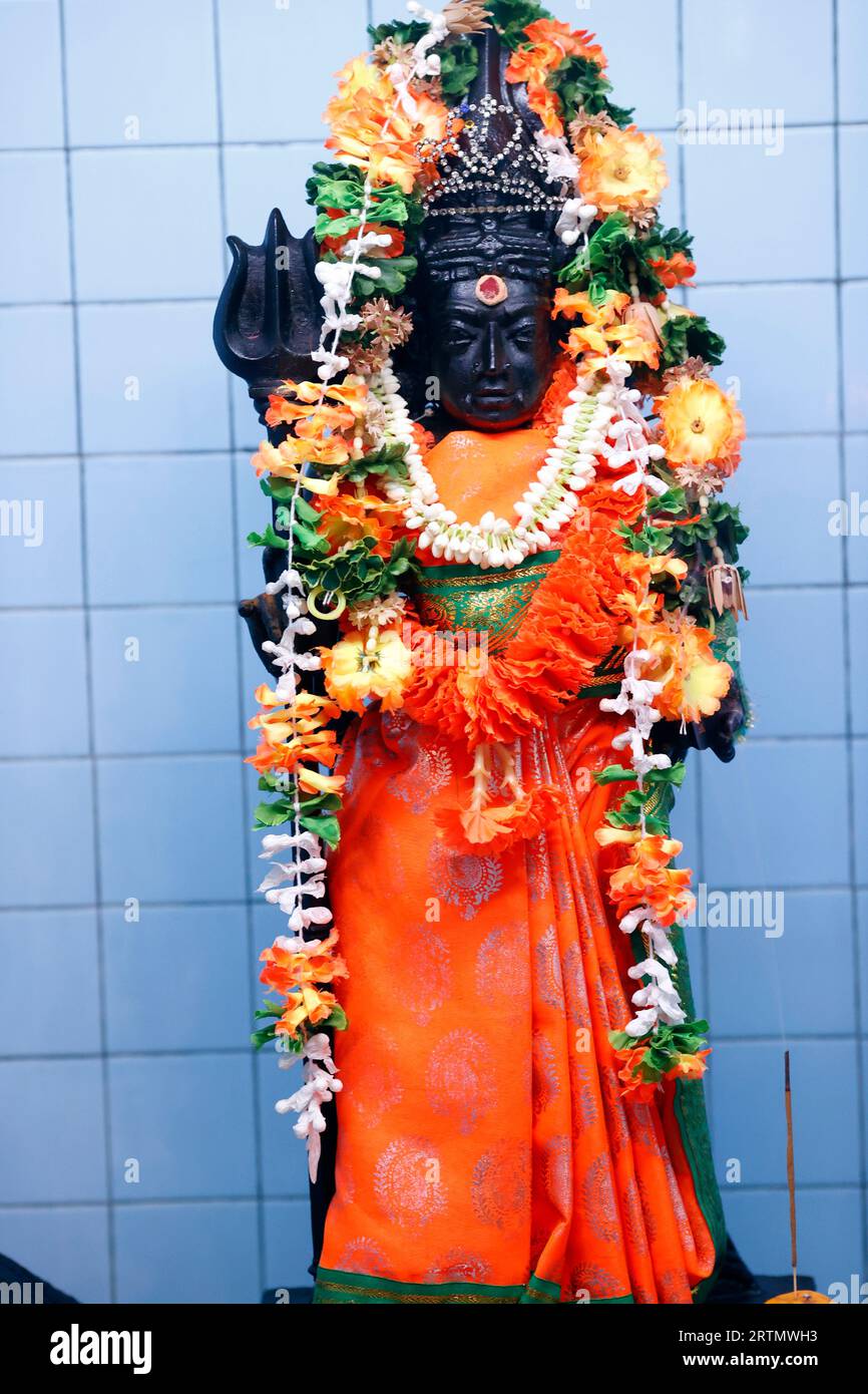 Mariamman Hindu Temple. Hindu deity. Periyachi Kali Amman is a Guardian ...