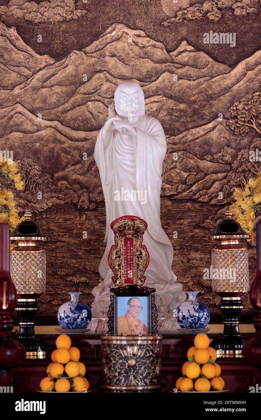 Linh Chieu Zen Monastery. Bodhidharma Daruma (5th - 6th century ) was a ...