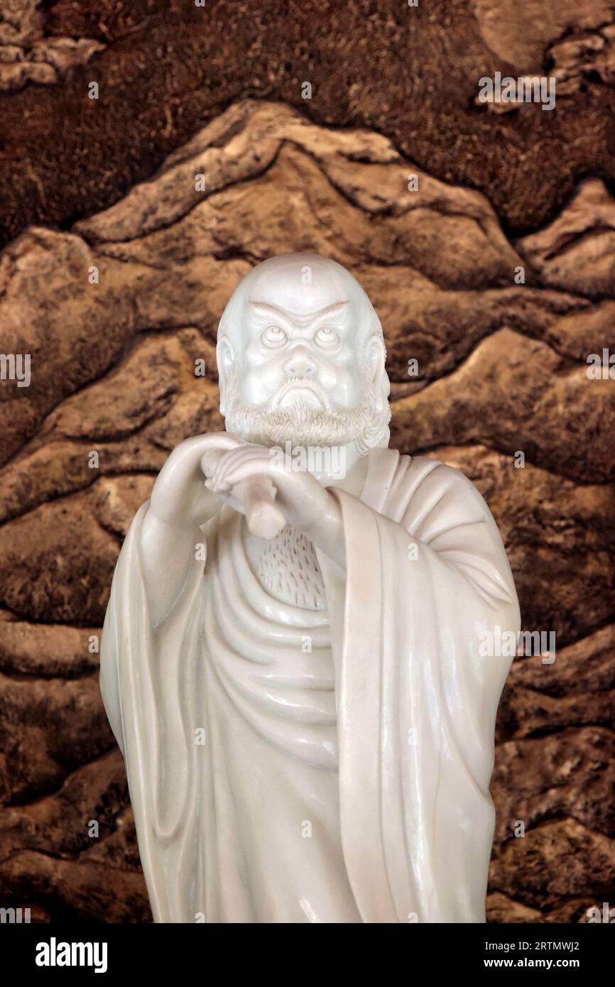 Linh Chieu Zen Monastery. Bodhidharma Daruma (5th - 6th century ) was a ...