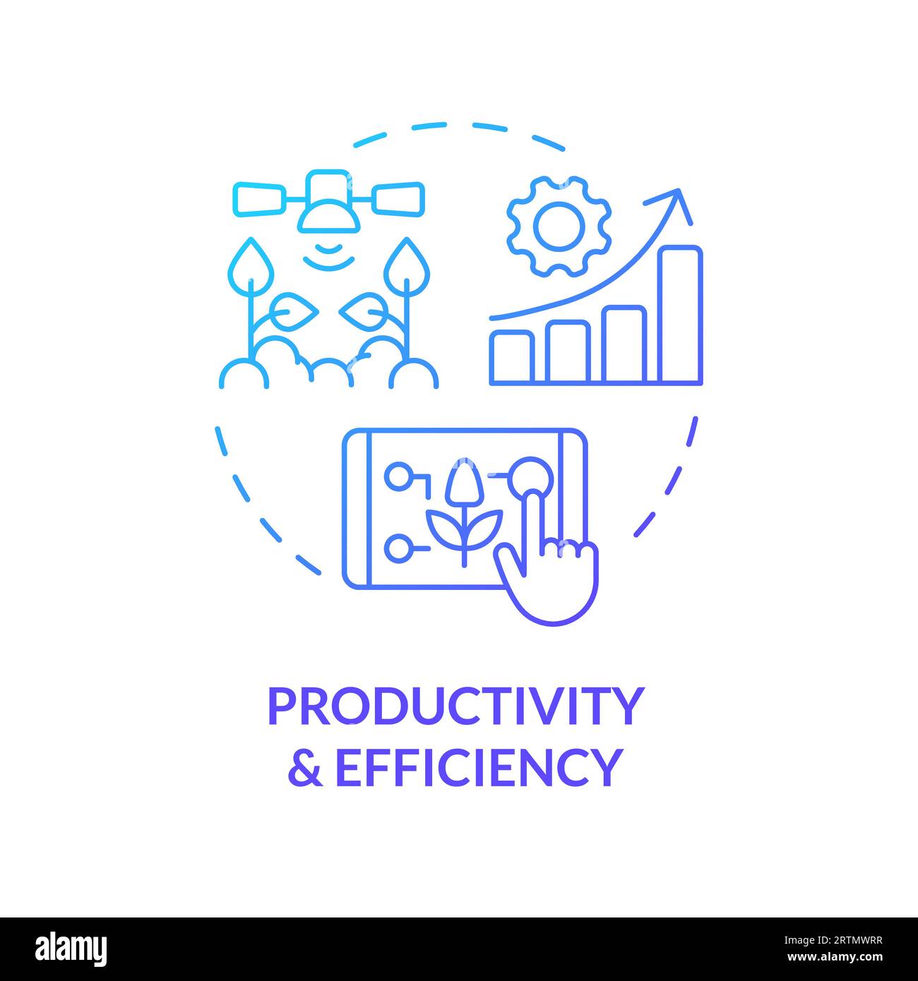 Agricultural productivity Cut Out Stock Images & Pictures - Alamy