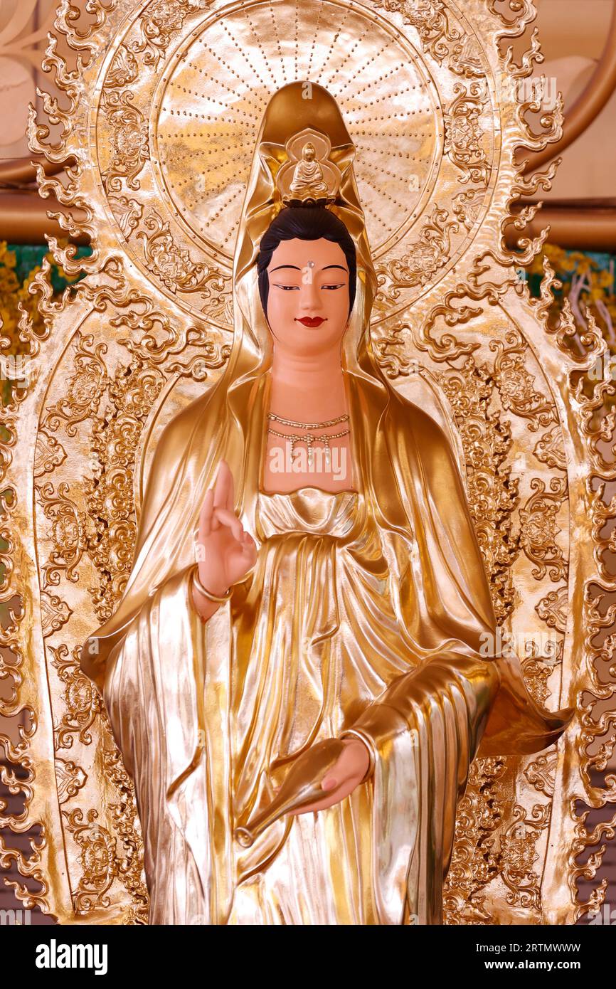 Tinh That Quan Am Pagoda. Bodhisattva Avalokiteshvara. Guanyin ( Quan ...