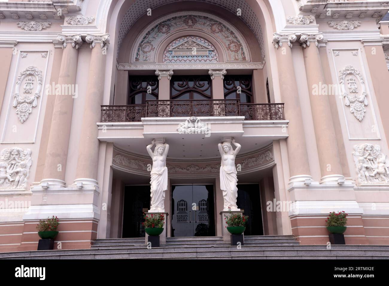 Dong Khoi street. District 1. The historic Saigon Opera House ...