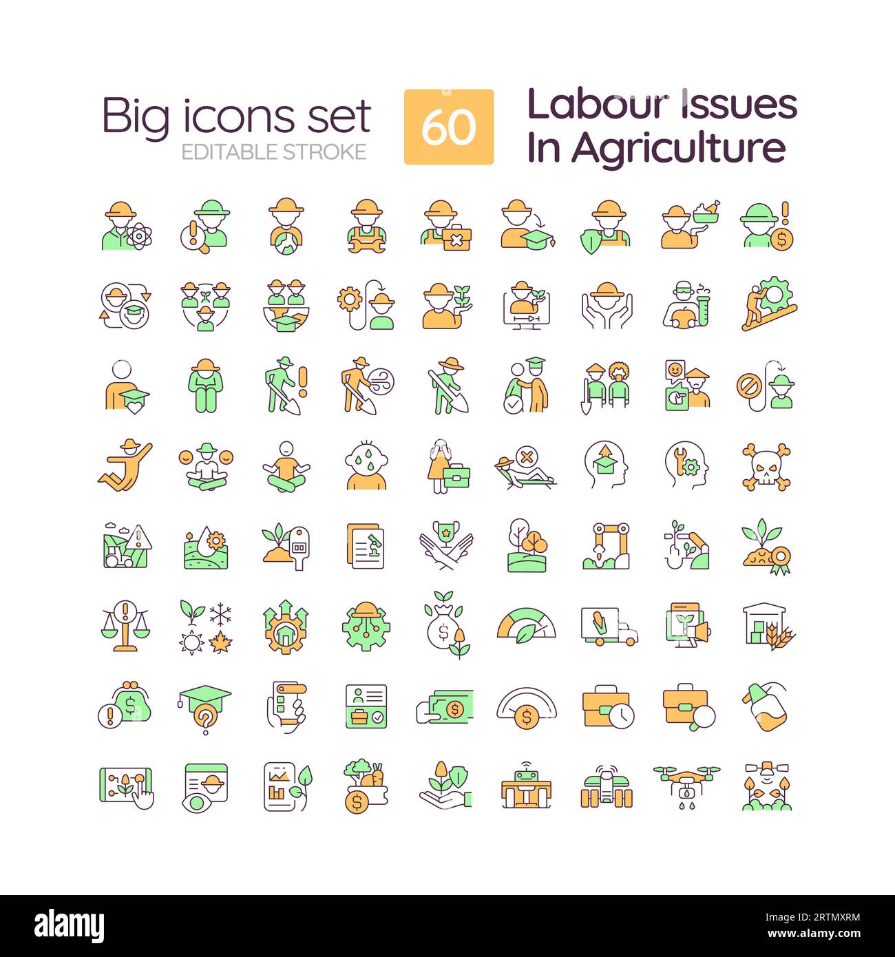 Manual economy workforce Stock Vector Images - Alamy