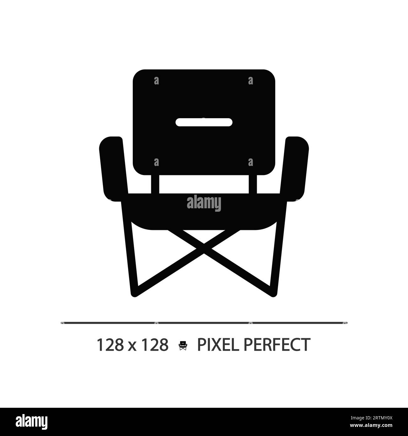 Simple clip art camping Cut Out Stock Images & Pictures - Alamy