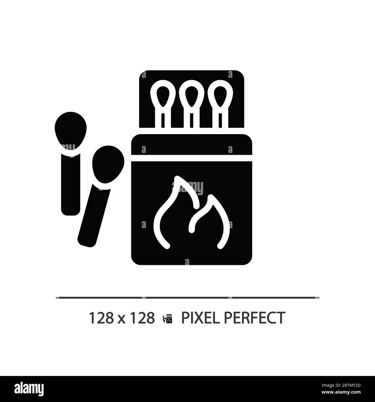 Pixel match stick Stock Vector Images - Alamy