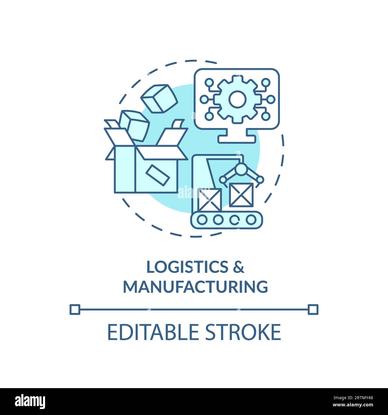 Logistics and operations Stock Vector Images - Alamy