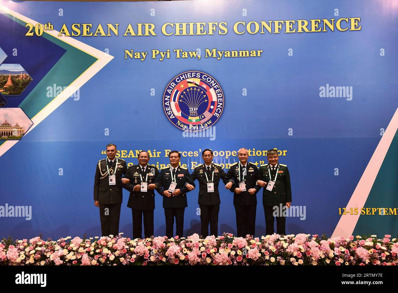 In this photo released from the The Military True News Information Team ...