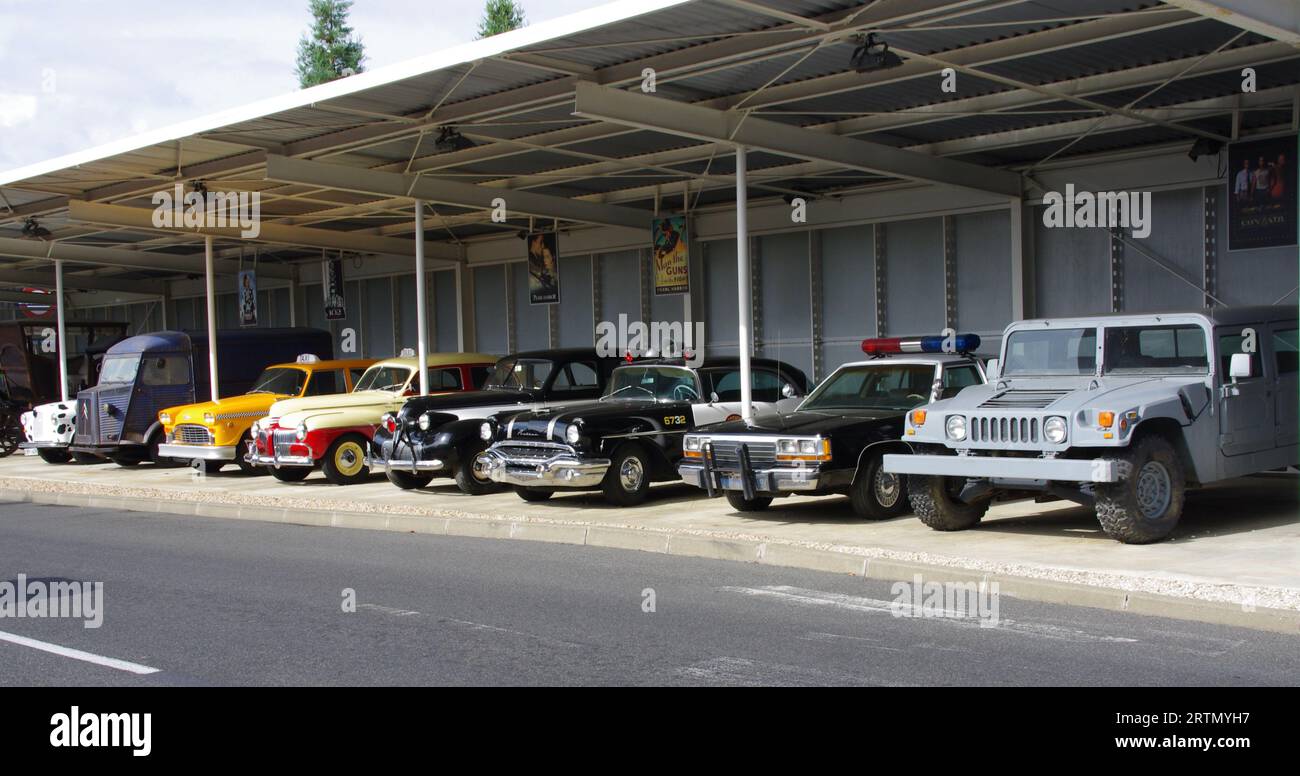 A Line up of Cars from the movie Cars at Disneyland Paris. Paris ...