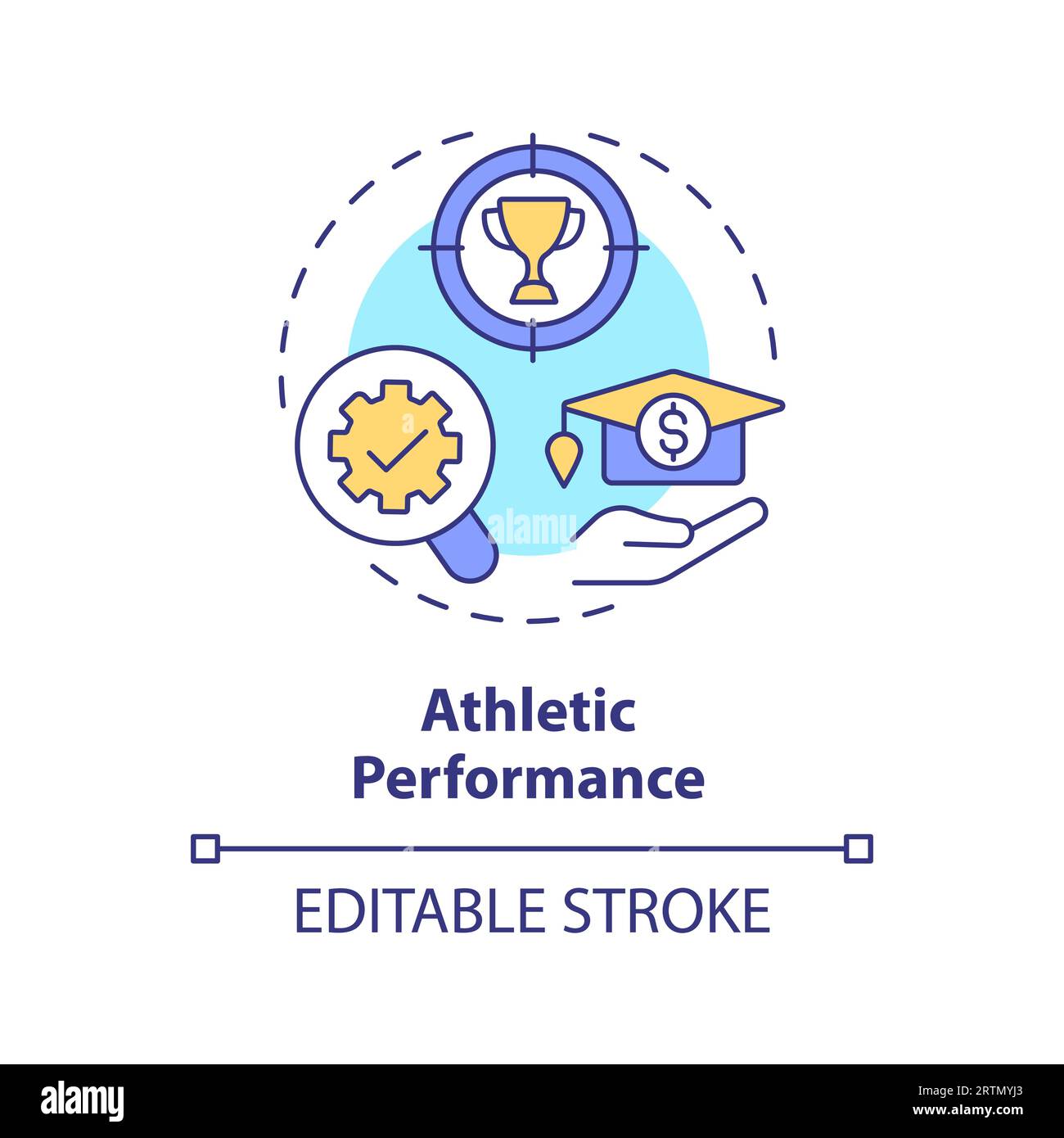 Athletic scholarship Stock Vector Images - Alamy