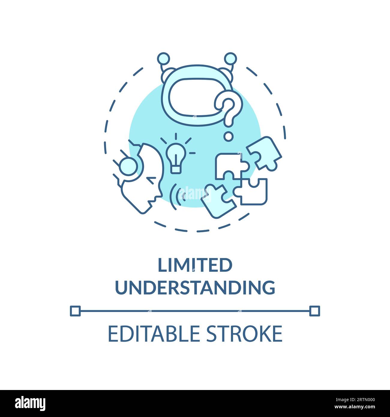 2D limited understanding thin line blue icon concept Stock Vector Image ... 2D limited understanding thin line blue icon concept Stock Vector Image ...