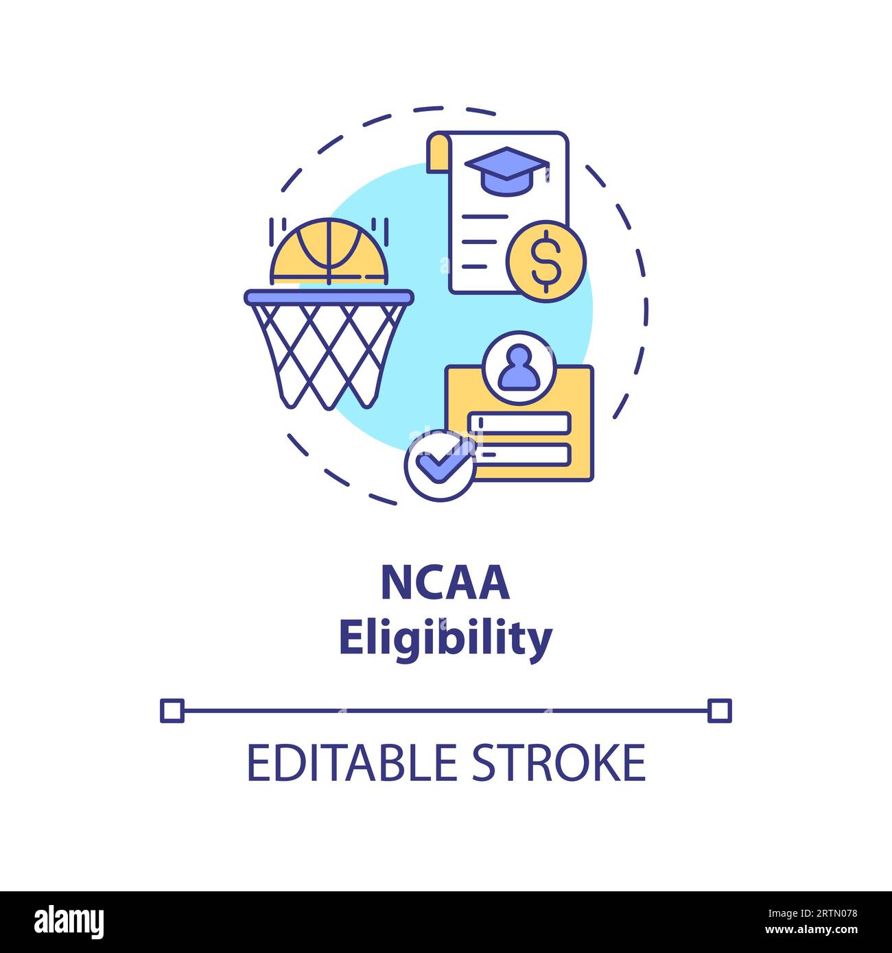 Collegiate career Stock Vector Images - Alamy