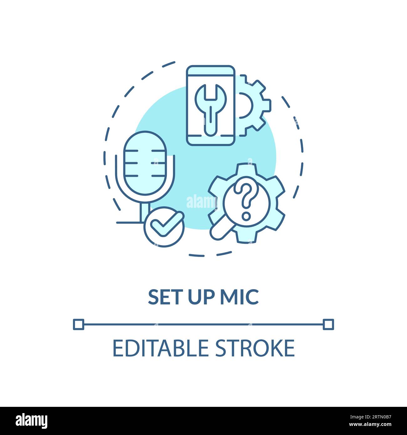 Set up mic hi-res stock photography and images - Alamy