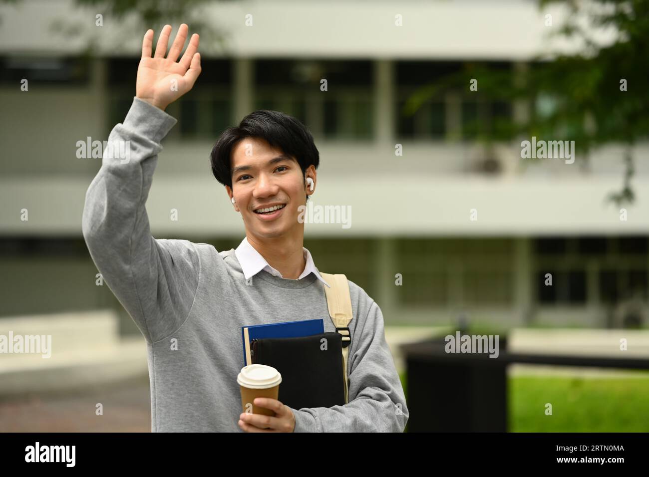 Friendly Person Waving