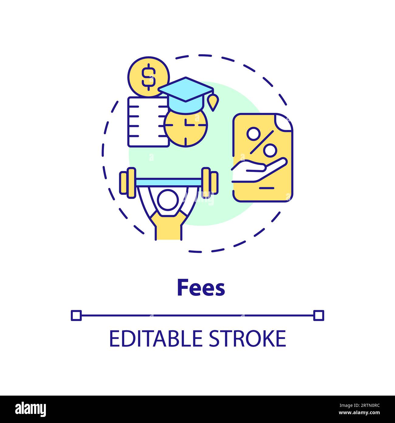 Fees study Stock Vector Images - Alamy