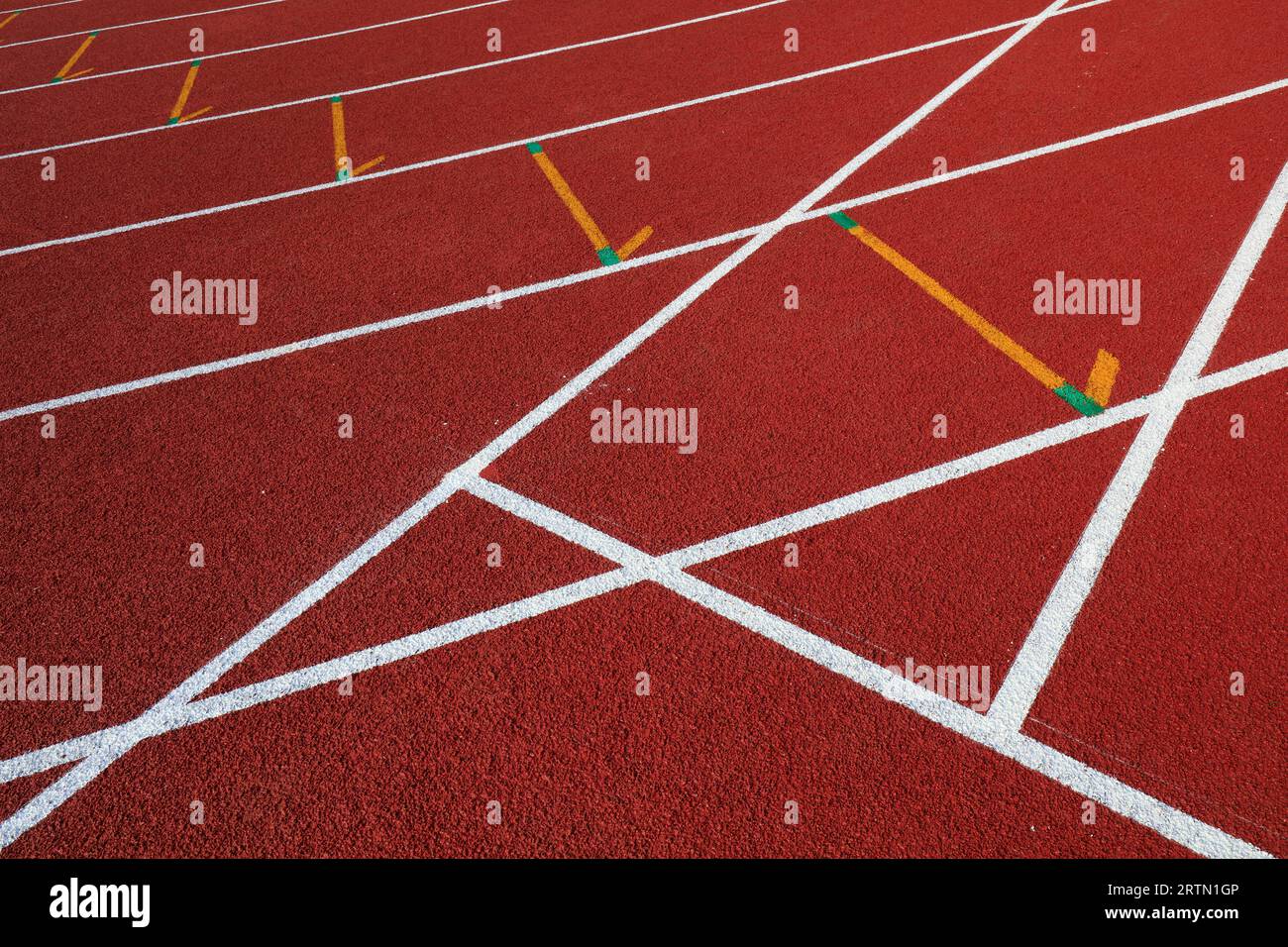 Plastic runway close-up Stock Photo - Alamy