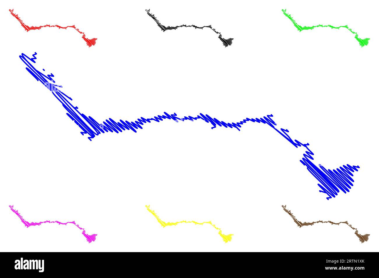 Lake Pangong Tso (People's Republic of China, Republic of India) map ...