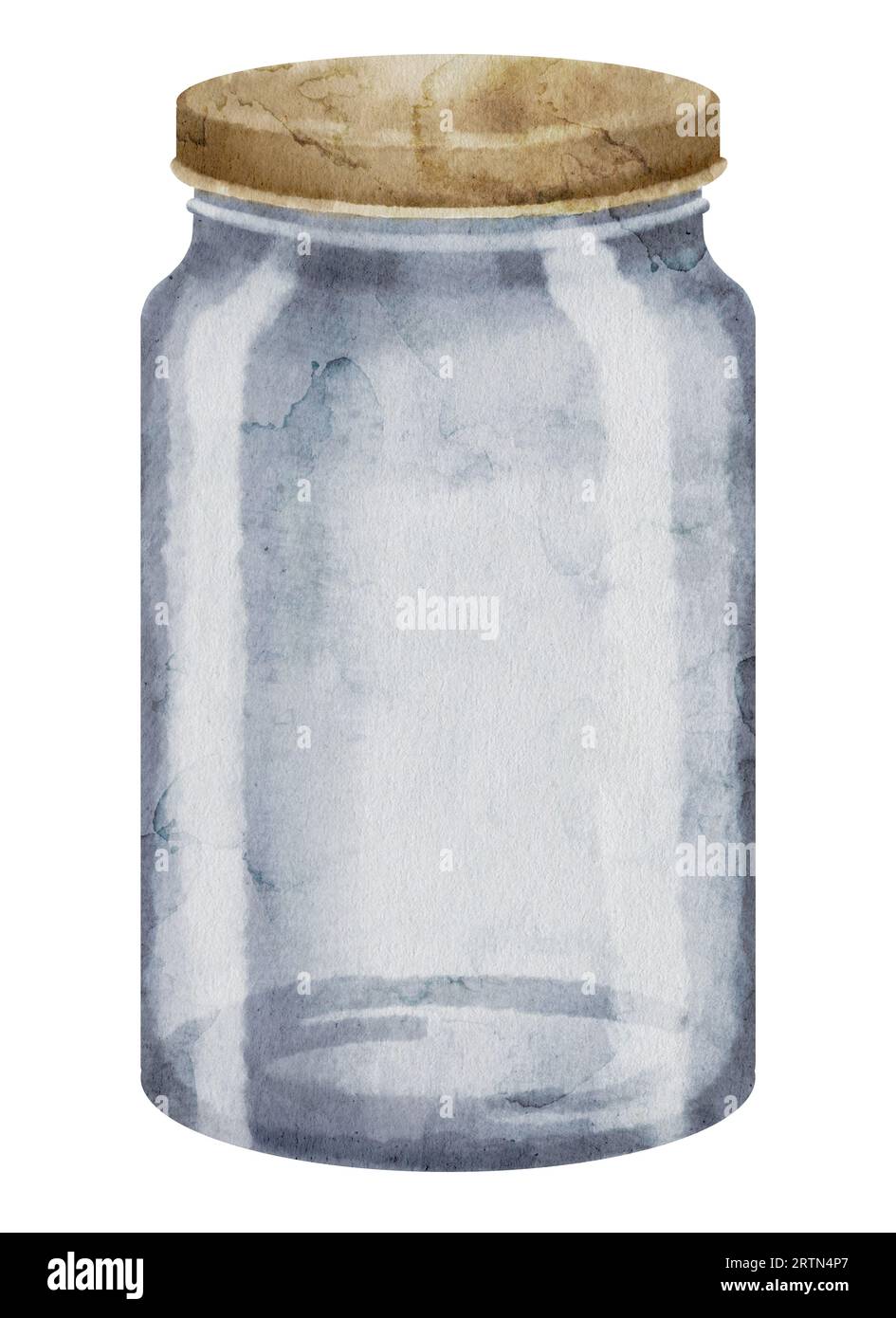 Blue Mason Jar Clip Art