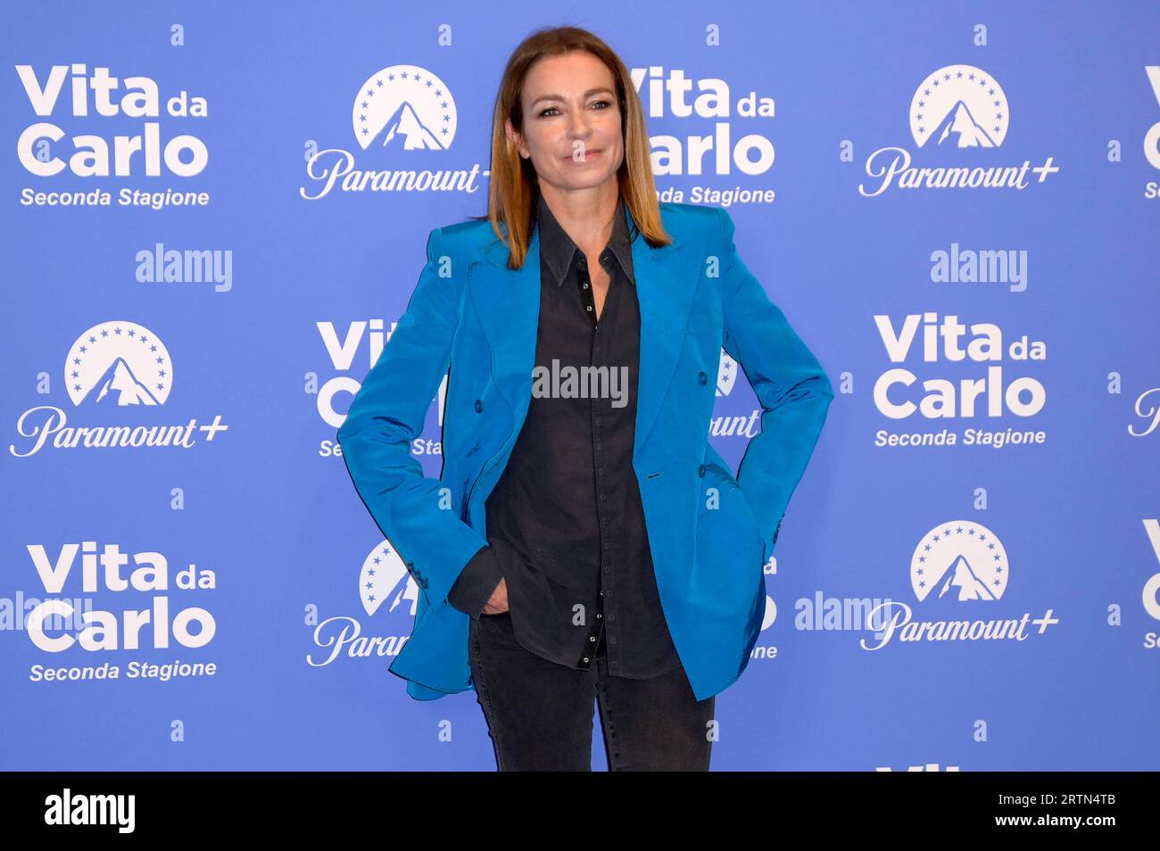 Stefania Rocca beim Photocall zur 2. Staffel der Paramount Serie Vita da Carlo im Casa del ...