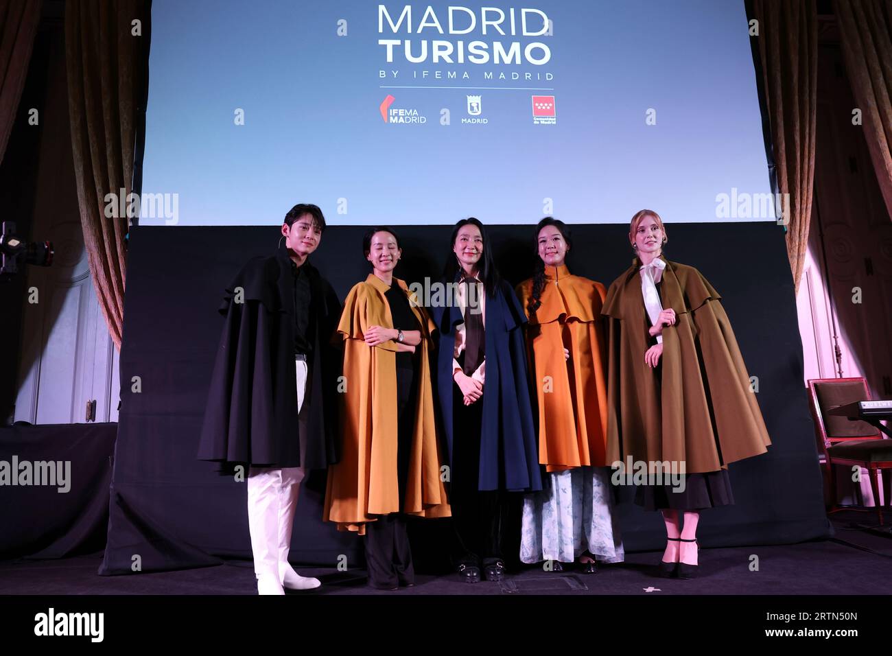 Korean actors Jeon Changa, Cho Yeo-Jeong, Kim Joo-Ryung, designer Danha ...