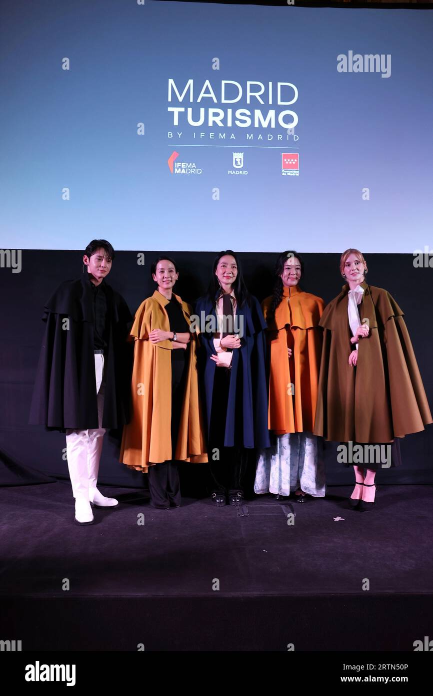 Korean actors Jeon Changa, Cho Yeo-Jeong, Kim Joo-Ryung, designer Danha ...