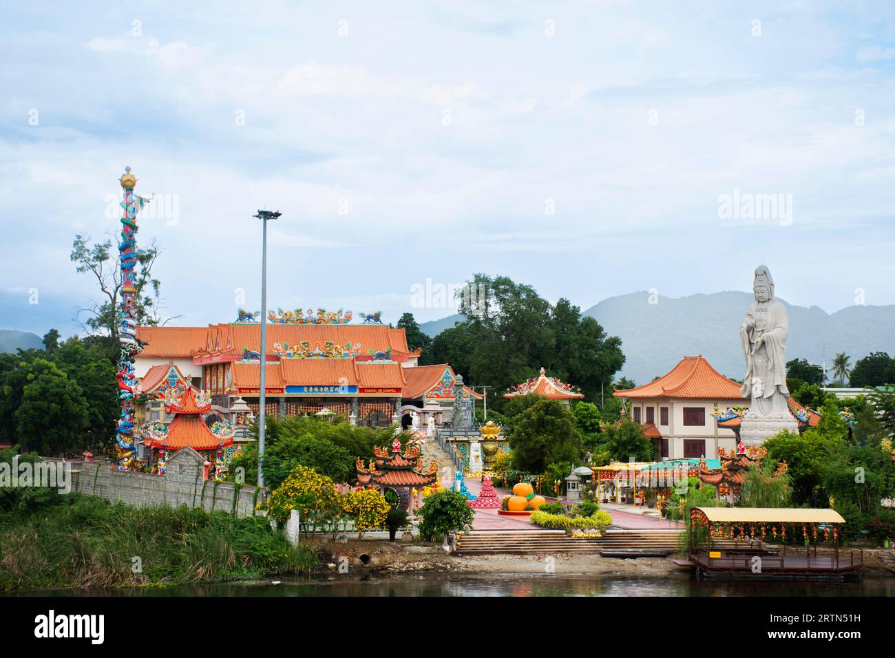 Ancient chinese Chao Mae Kalong shrine for thai people traveler travel ...